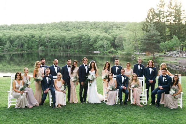 Stephanie Karvellas and Derek Baynton's Upstate NY Wedding - Behind the ...